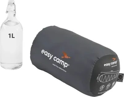 Easy Camp Starling Mummy 8°C černá / spací pytel / 210 x 75 x 50 cm /