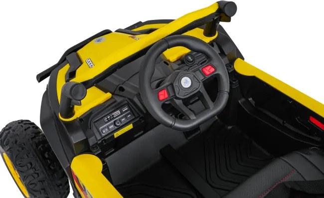 Elektrické autíčko Buggy Madman UTV-MX žluté