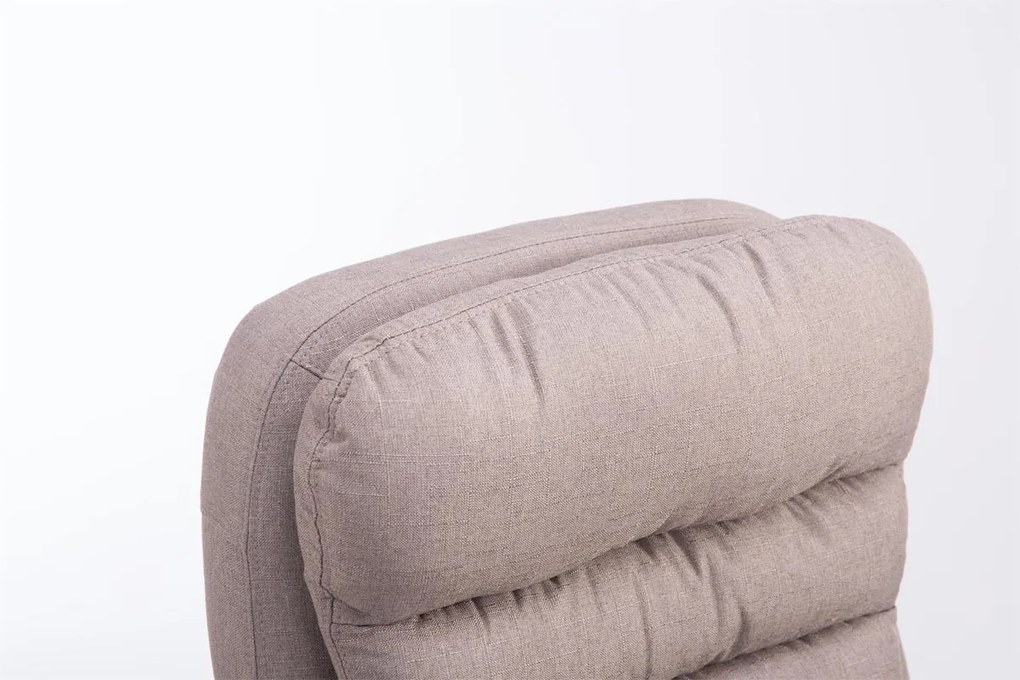 Kancelářská židle BIG Vancouver látka – taupe