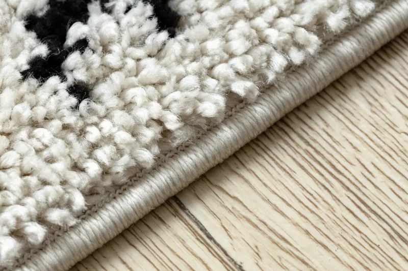Dywany Łuszczów, Kusový koberec Berber Tetuan B751 cream, 120x170, bílá, ložnice