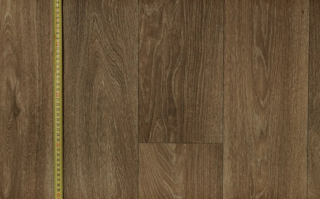 Beaulieu International Group, PVC podlaha - lino Master X 2954, na míru, šíře 4m, hnědá, bez podkladu, chodba / předsíň