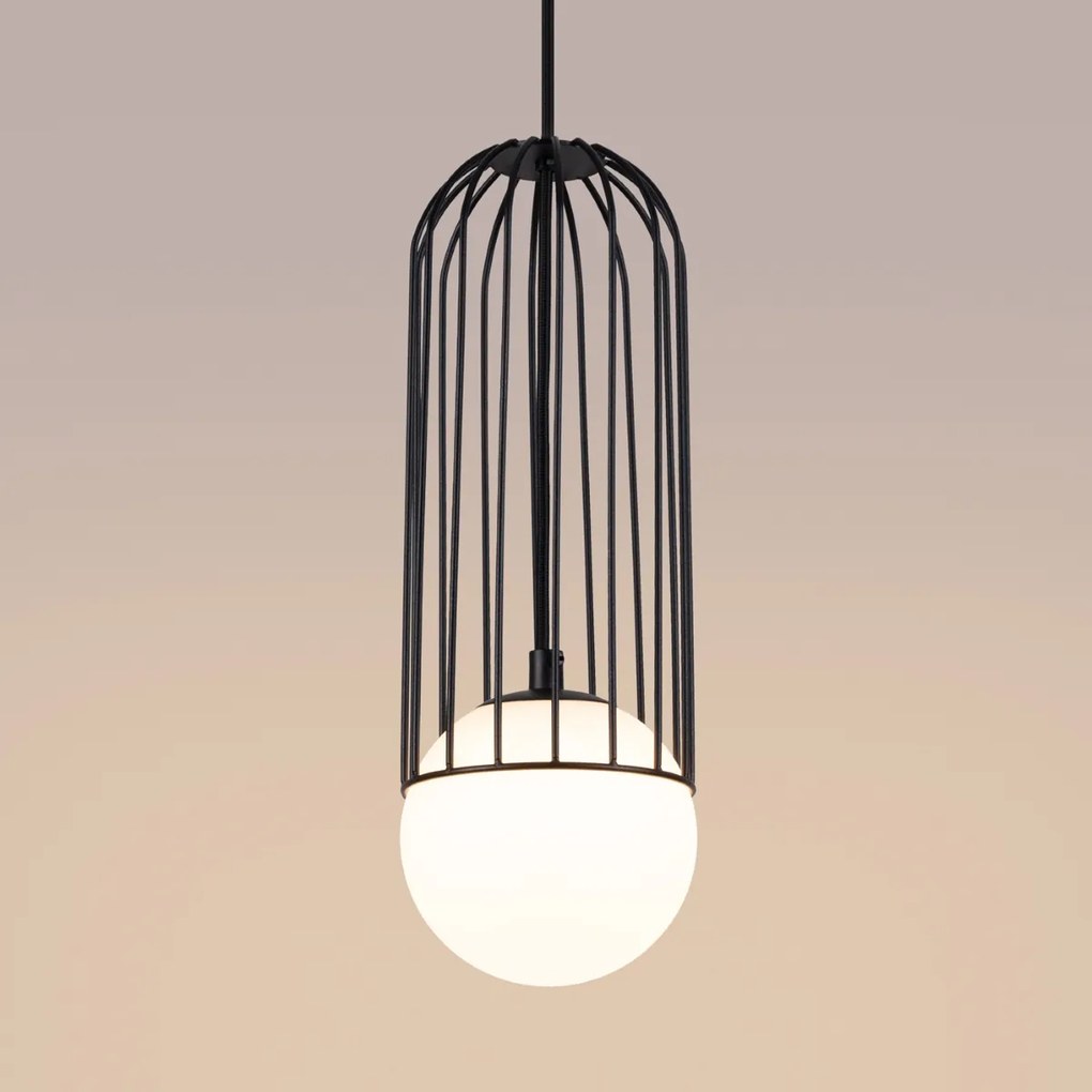 Sollux Lighting Závěsné svítidlo BRINA 1 černé