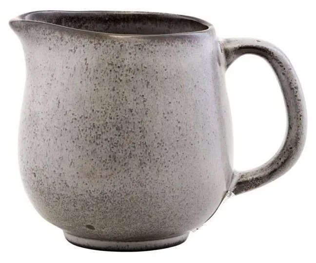 Nicolas Vahé Džbánek na smetanu Stone Grey 350ml, šedá barva, keramika