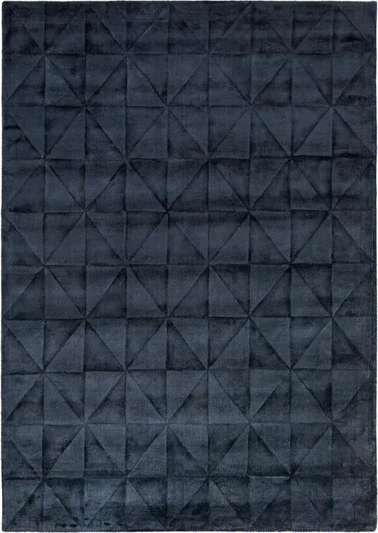 Moderní kusový koberec Pyramid 3D černý Rozměr: 200x290 cm