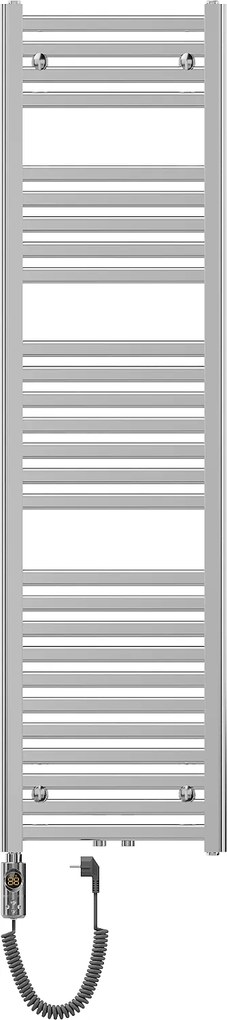 Mexen Hades, elektrické topné těleso 1500 x 400 mm, 600 W, chromová, W104-1500-400-2600-01