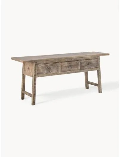 Konzolový stolek z borovicového dřeva Camden