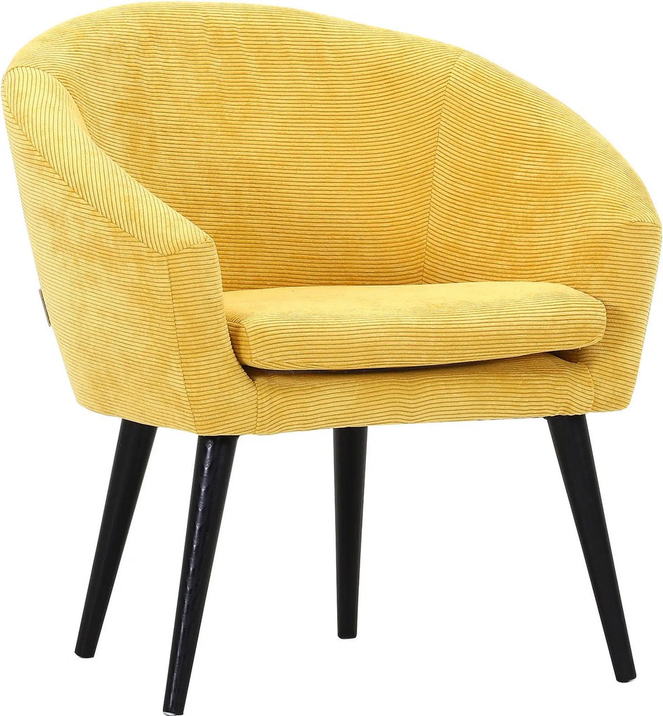 XXXLutz KŘESLO, textil, žlutá Niels Andersson - Křesla klasická - 001877023841