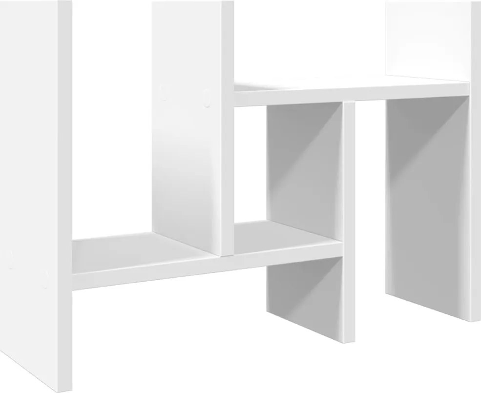 vidaXL Stolní organizér 34,5x15,5x35,5 cm kompozitní dřevo [848057] Barva: kouřový dub