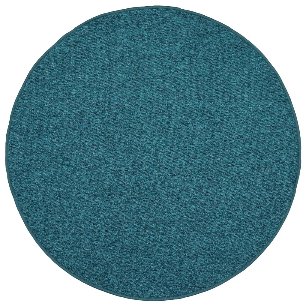 Vopi, Kusový koberec Astra zelená kruh, 200x200 (průměr) kruh, zelená, chodba / předsíň