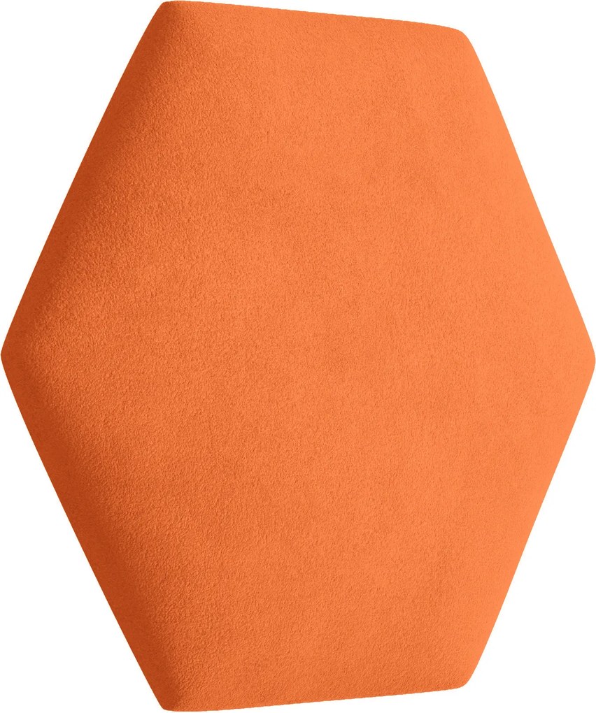 Eka Čalouněný panel Hexagon Trinity 40,5 cm x 35,3 cm - Okrová 2325