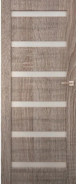 Interiérové dveře vasco doors EVORA model 5 Průchozí rozměr: 70 x 197 cm, Orientace dveří: Levé dveře, Dekor: Bílá