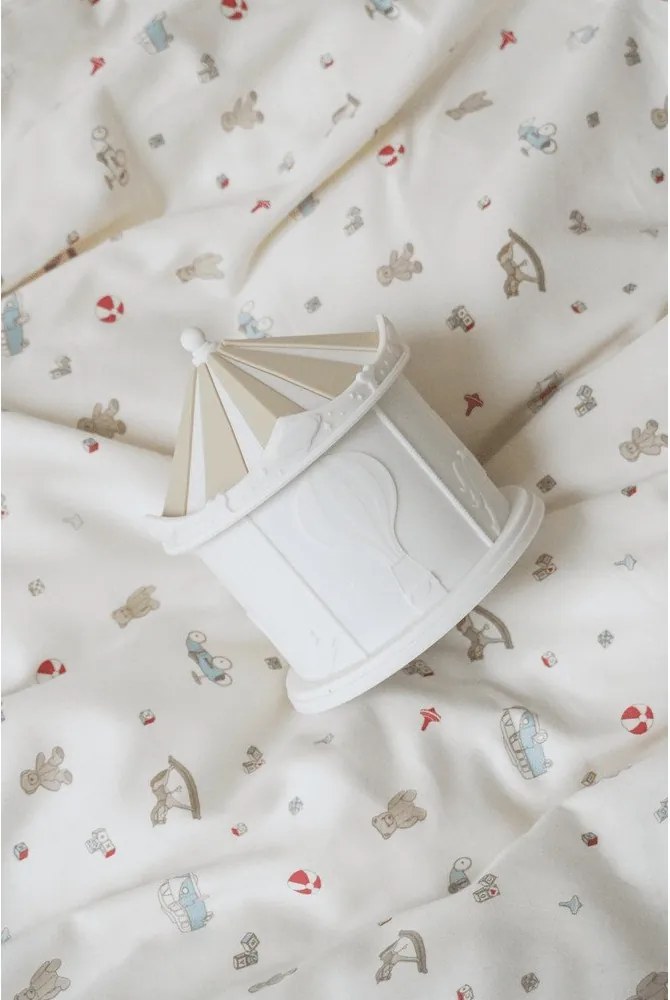 Slonovinové dětské noční světlo Carousel Off-White – Cam Cam Copenhagen