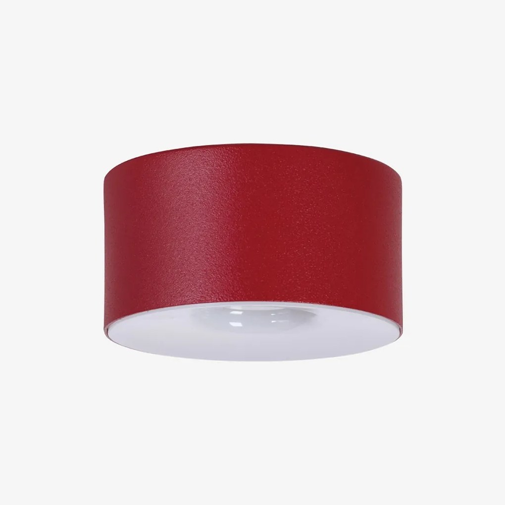 Barevné stropní hliníkové LED svítidlo Elios  Barevné stropní hliníkové LED svítidlo Elios Barva: Červená, Průměr: 120 mm, Teplota chromatičnosti /…