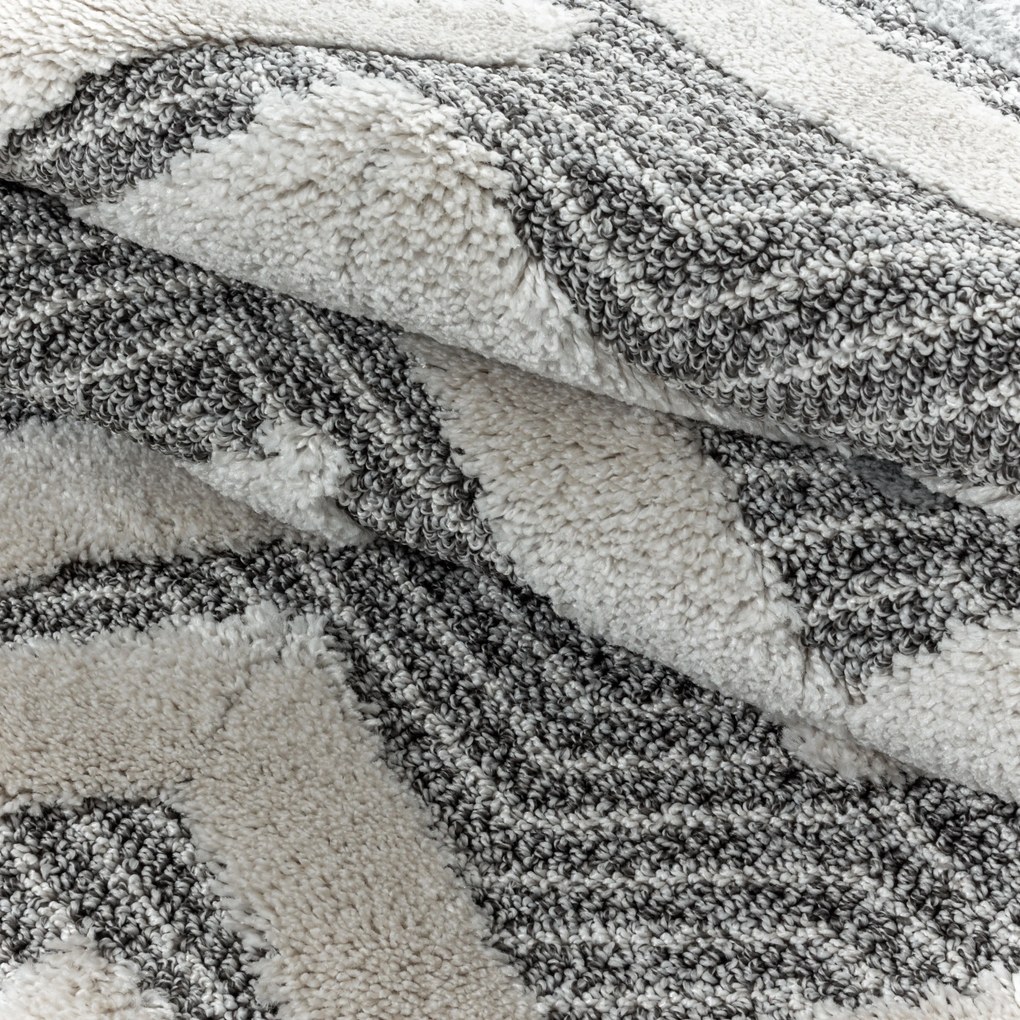 Ayyildiz Kusový koberec PISA 4705, Šedá Rozměr koberce: 120 x 170 cm