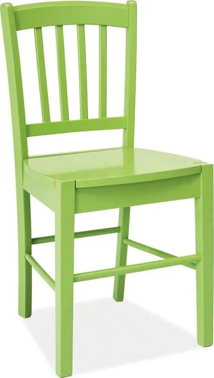 Casarredo Jídelní dřevěná židle CD-57 zelená