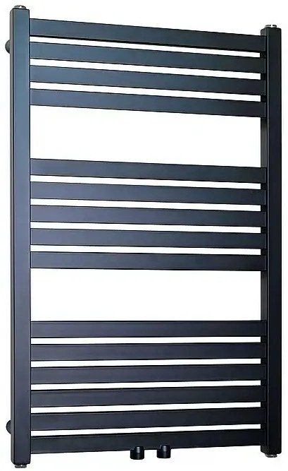 German Koupelnový radiátor / 50 x 78 cm / 361 W / černá