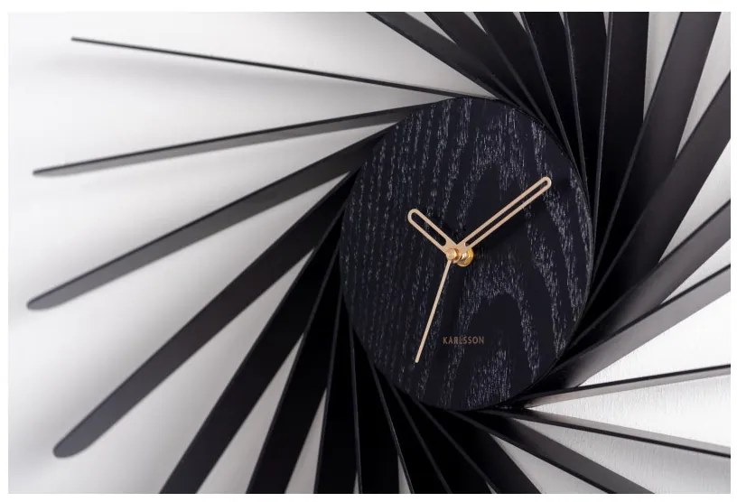 Designové nástěnné hodiny 5890BK Karlsson 68cm