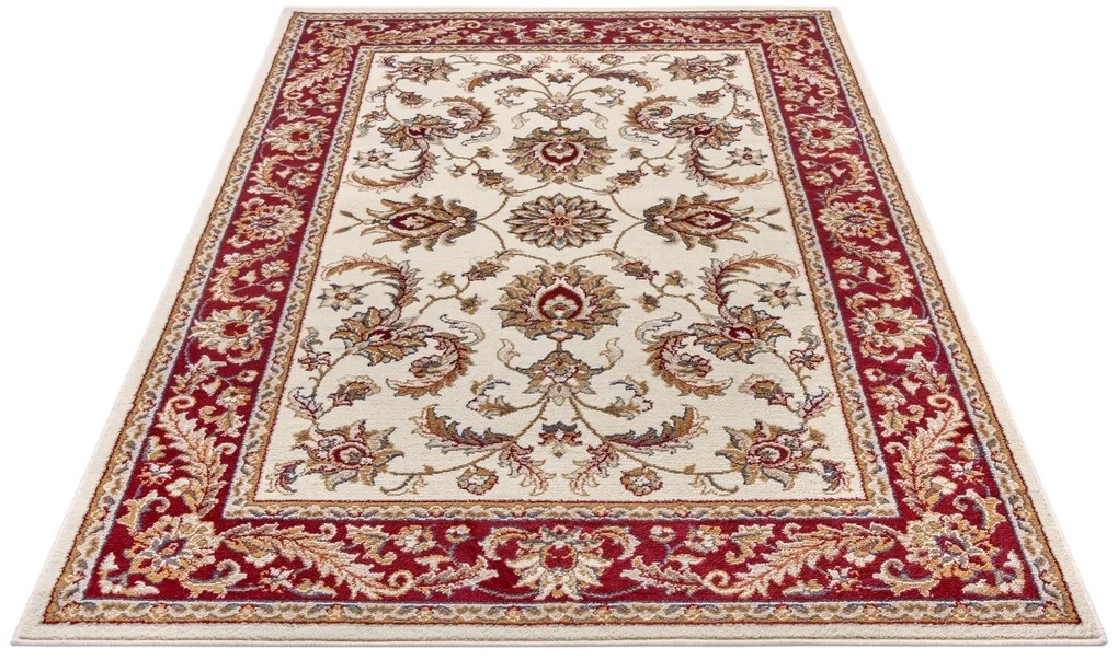 Hanse Home, Kusový koberec Luxor 105643 Reni Cream Red, 80x120, červená, ložnice