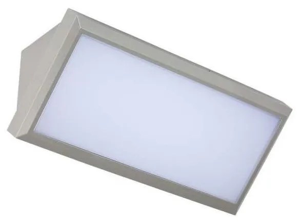 V-Tac LED Venkovní nástěnné svítidlo LED/12W/230V 6400K IP65 šedá VT1067