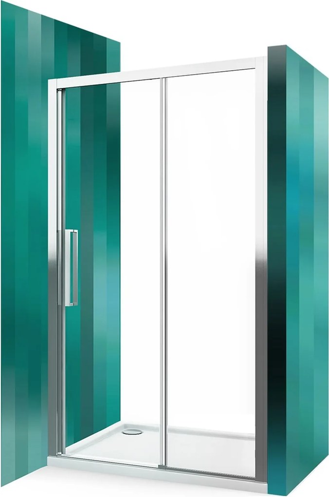ROLTECHNIK Sprchové dveře posuvné pro instalaci do niky ECD2P/1200 brillant/transparent 565-120000P-00-02