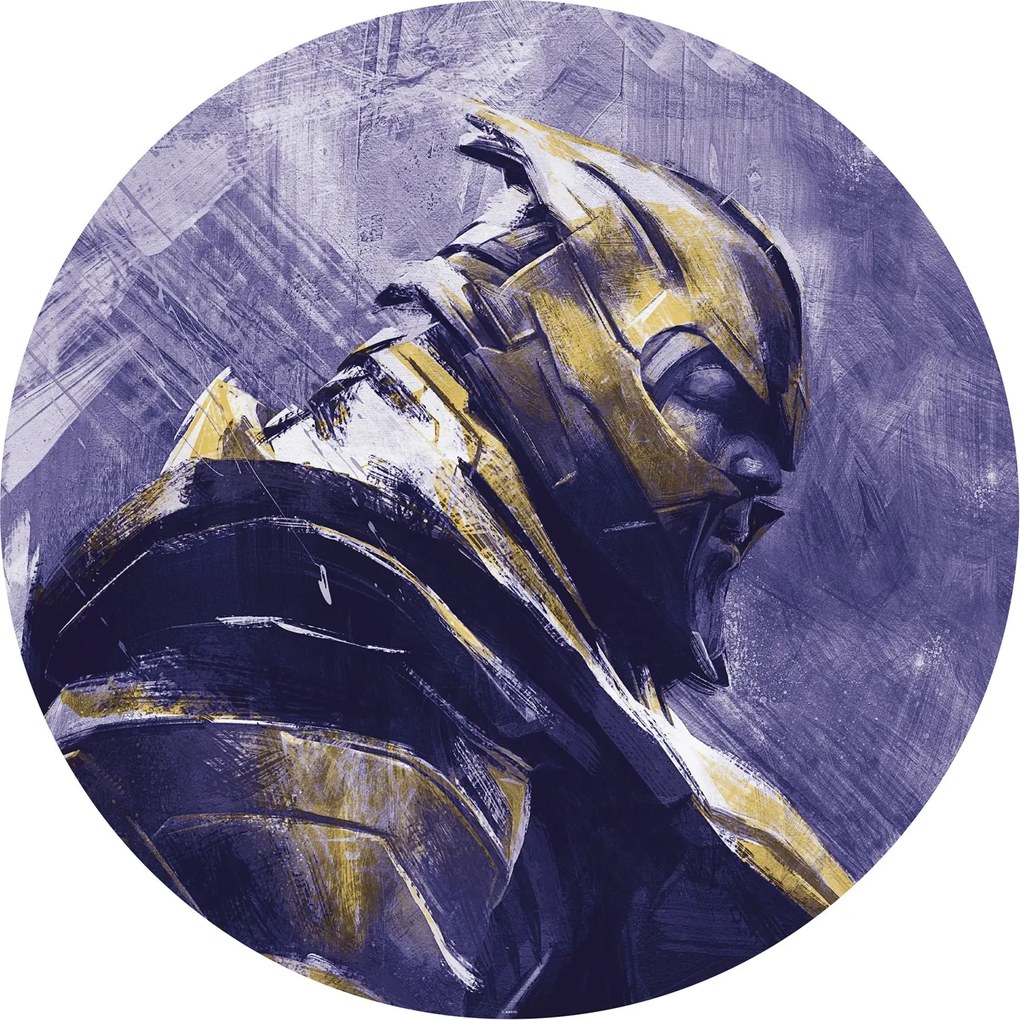 Komar Samolepicí vliesová fototapeta Dot Avengers Painting Thanos pr. 125 cm