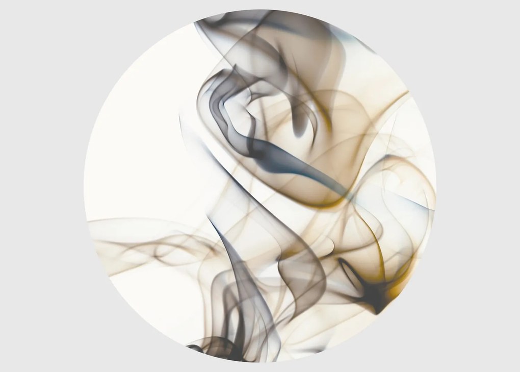 Samolepící vliesová fototapeta na zed' Kouřový Abstrakt | 70 x 70 cm | DCR3236