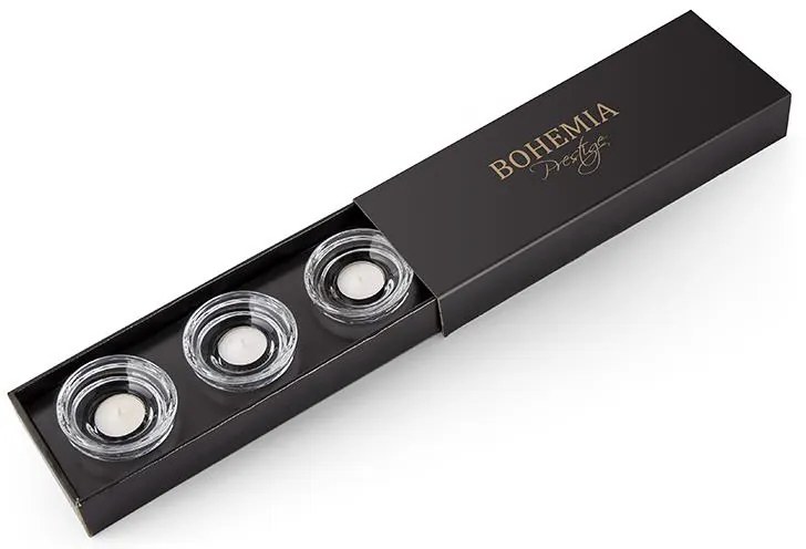 BOHEMIA PRESTIGE SVÍTNIKY SADA 3 KS V2