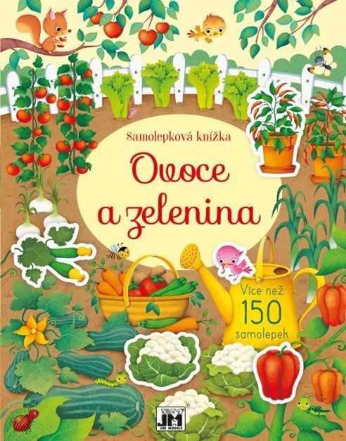 Jiri Models Samolepková knížka - Ovoce a zelenina