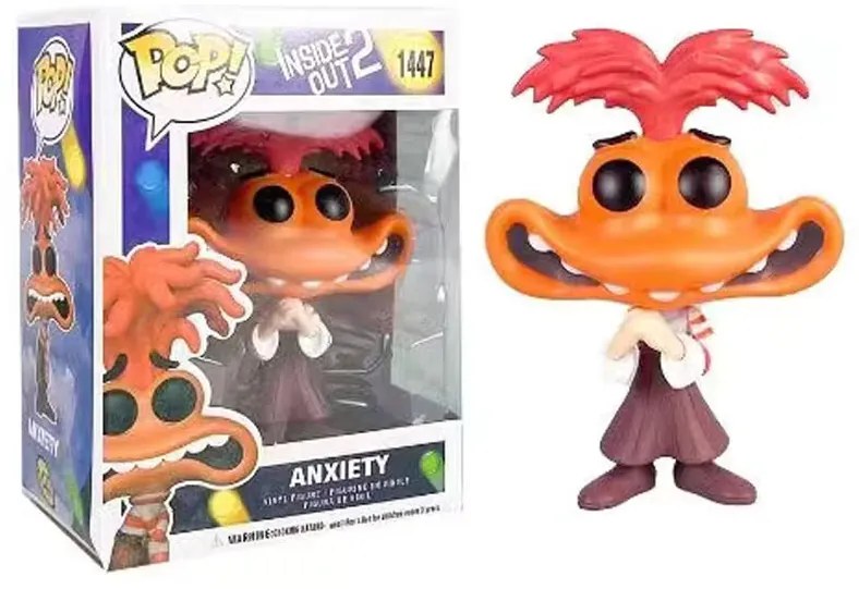 Postavičky Funko POP V hlavě 2 (Inside Out 2) Varianty: 05 Úzkost