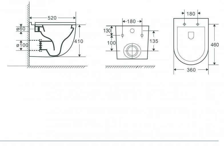 Alcaplast AM101/1120 Sádromodul komplet do sádrokartonu se závěsným WC RIMLESS Ovale