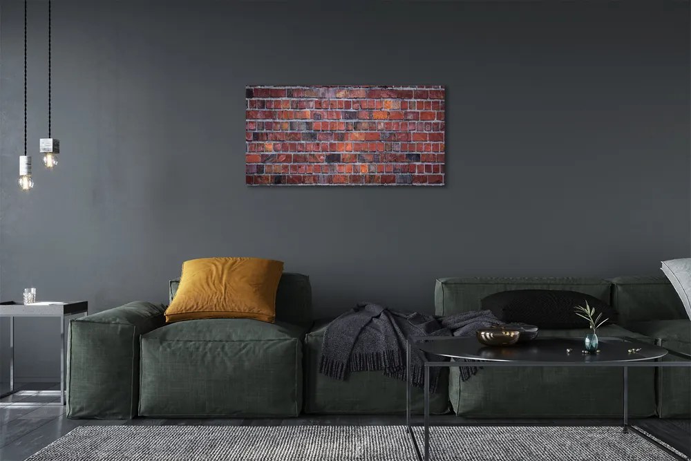 Obrazy na plátně Cihlové zdi wall 100x50 cm