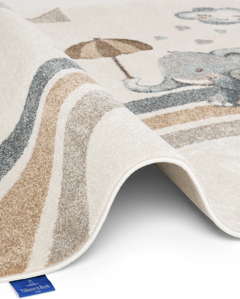 Villeroy & Boch, Dětský kusový koberec Villeroy & Boch Boho Kids 106306 Cream Multicolor, 160x230, bílá, vícebarevná, dětský pokoj