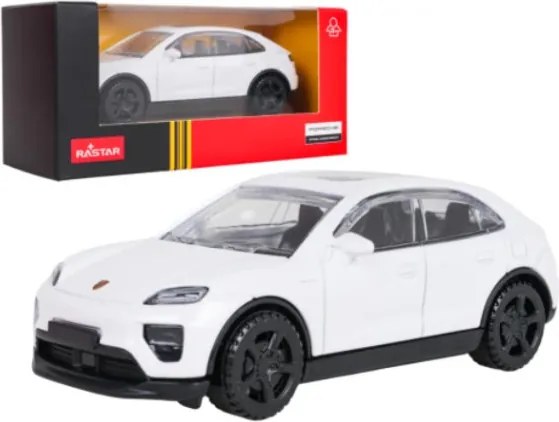 Model auta Porsche Macan 1:43 RASTAR bílé