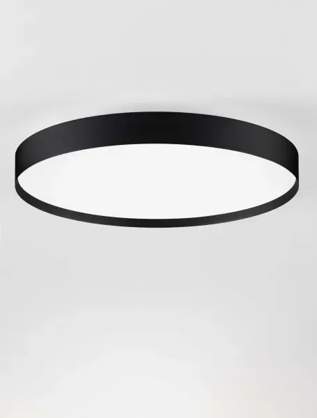LED stmívatelné černé moderní stropní svítidlo Roi 2