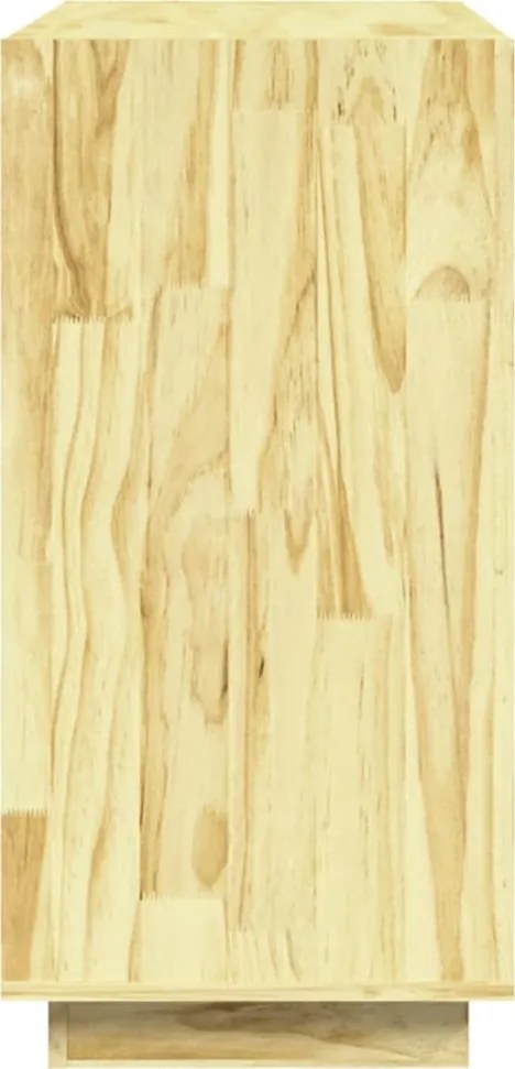vidaXL Knihovna 60 x 35 x 71 cm masivní dřevo borovice [810861] Barva: Šedá
