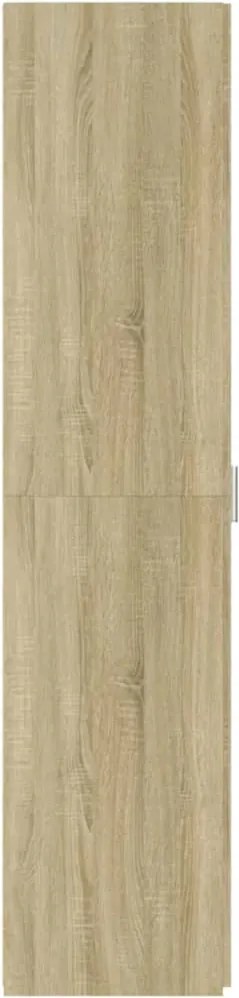 Skříň highboard dub sonoma 40 x 42,5 x 185 cm kompozitní dřevo 3281401