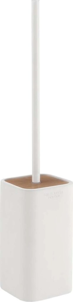 Sapho Gedy Ninfea - WC štětka na postavení, bílá/bambus 133302