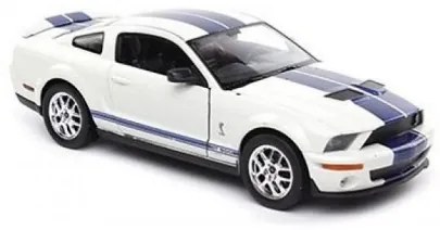 Welly Ford Shelby 2007 Cobra GT 500, Bílý 1:24