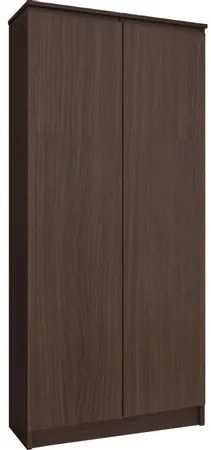 Regál R 80cm CLP 2 dvířka 8 poliček wenge