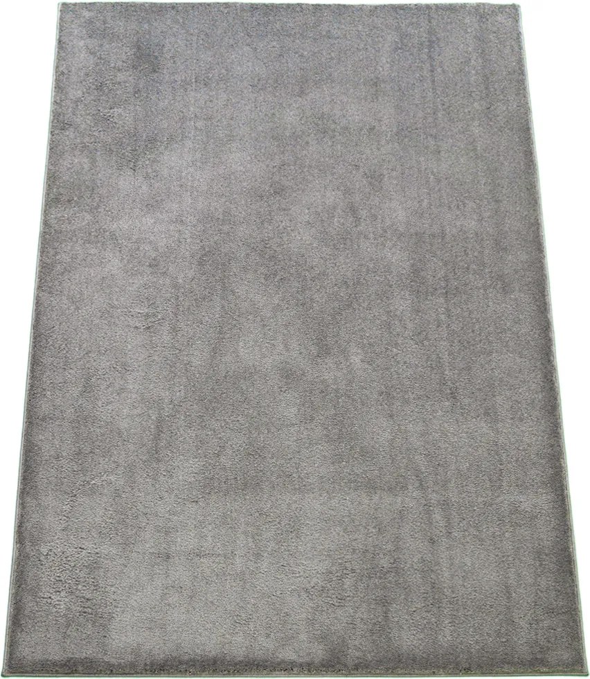 BE Koberec Oslo OSLO 7000 GREY - šedý obdélníkový Rozměr: 60x100 cm