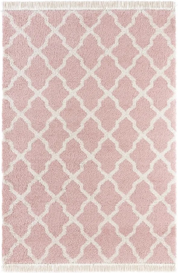 Růžový koberec Mint Rugs Marino, 200 x 290 cm