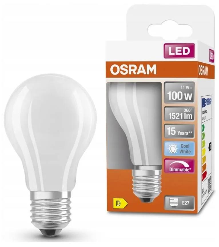 Osram | LED Stmívatelná žárovka RETROFIT A60 E27/11W/230V 4000K - Osram | P225534