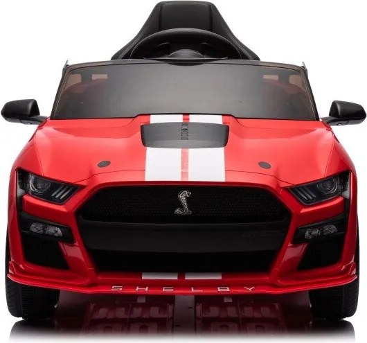LEAN CARS Elektrické autíčko Ford Mustang GT500 Shelby červené