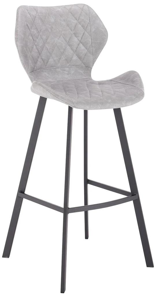 Barová židle  Hawaj CL-865-5 | světle šedá