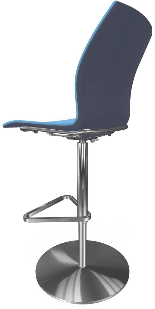 KASTEL - Barová židle KALEA výškově stavitelná čalouněná
