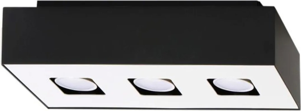 Sollux Lighting Stropní svítidlo MONO 3 černé