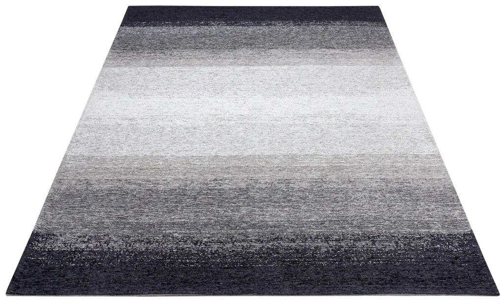 Hanse Home Collection koberce Kusový koberec Bila 105855 Masal Grey Black - 75x150 cm