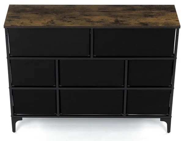 Retro komoda ALMIRA - old wood / MDF Barva: Vícebarevná
