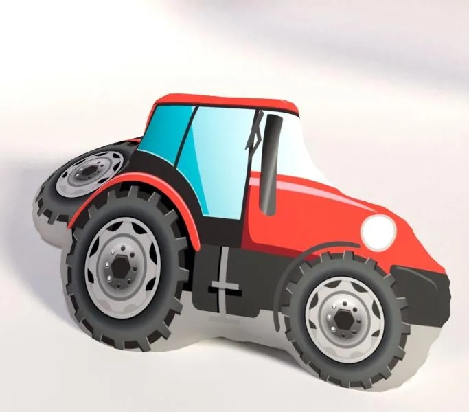 Dětský polštářek 3D Traktor | BIANO