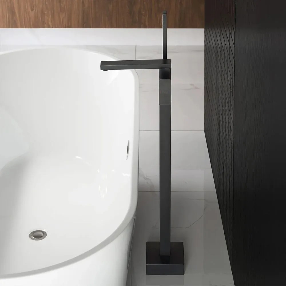 Rea Tery, volně stojící baterie h-885, černá matná, REA-B5304